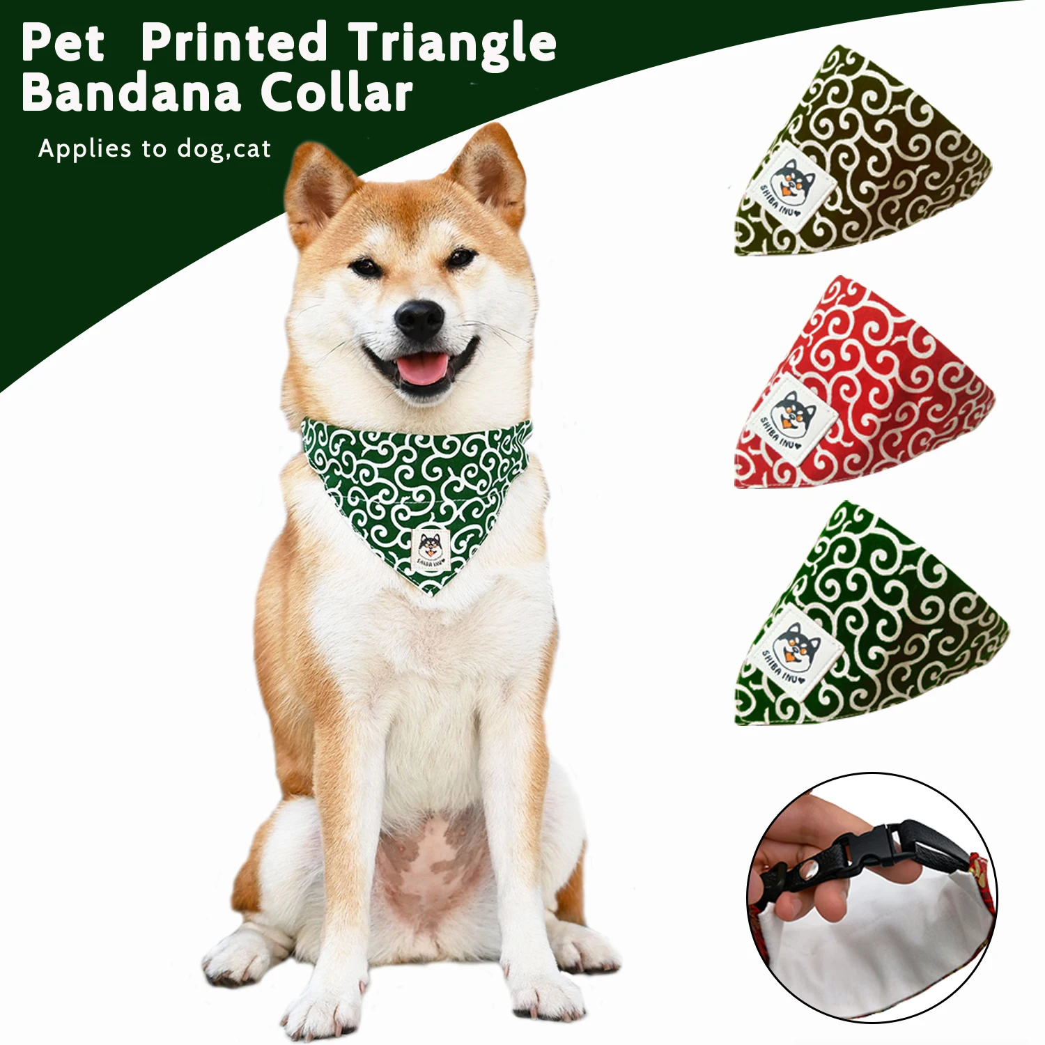 Dog-Accessories-NEW-Pet-Dog-Bandana-Collar-Dog-Collar-Neckerchief-Cute ...