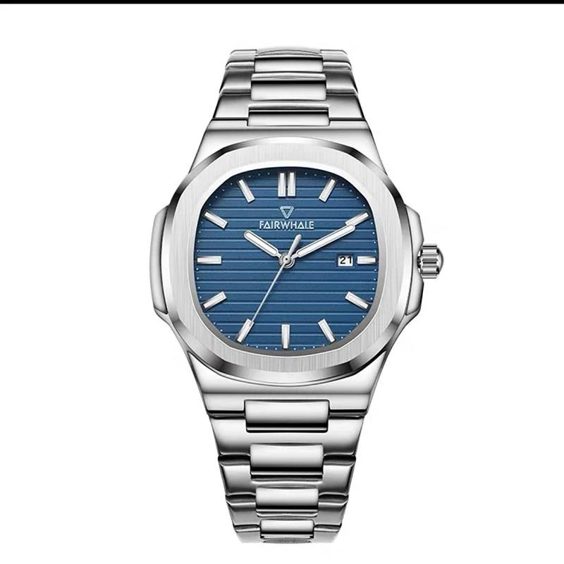 Nautilus-Rel-gio-de-pulso-de-quartzo-anal-gico-masculino-a-o-inoxid-vel ...