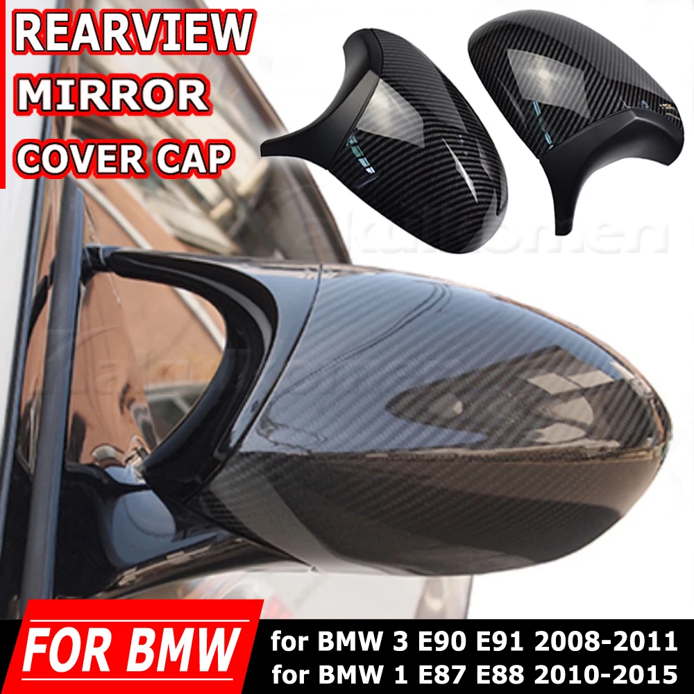 Car Accessories Rearview Side Mirror Cover Cap For Bmw 1 3 Series E81 ...