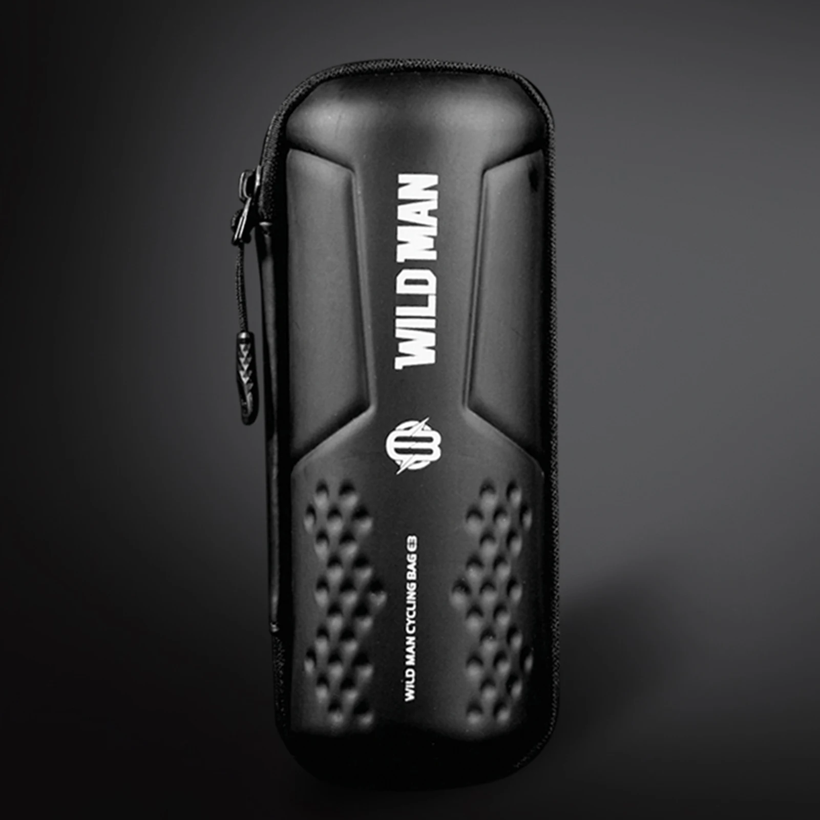 Bike Storage Bag Repair Tool Bag with Zipper Waterproof PU Front Frame ...