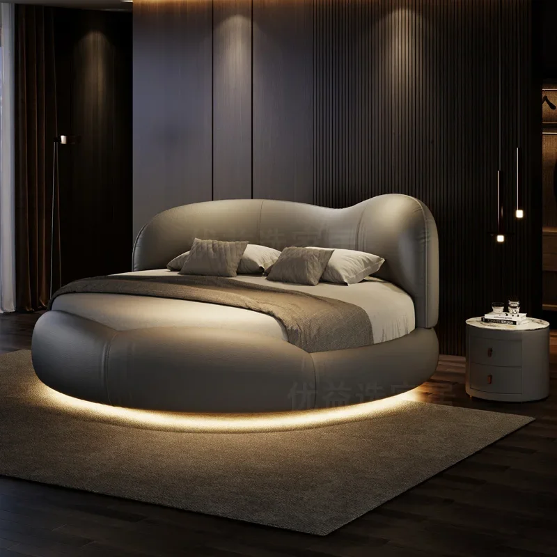 Round Bedroom Furniture Designs Luxury Circle Bed Frame Queen Size And