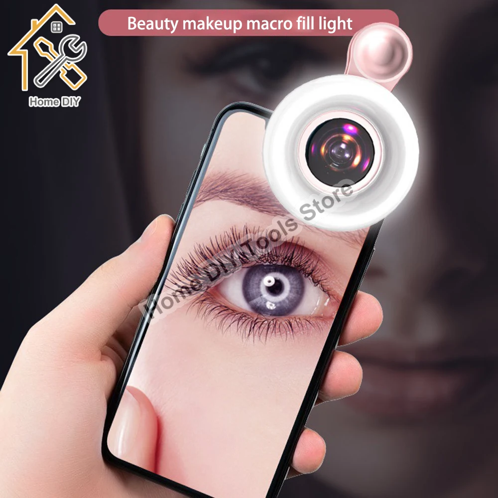 15X-makro-Lens-cep-telefonu-HD-kamera-Lens-LED-halka-fla-Smartphone ...