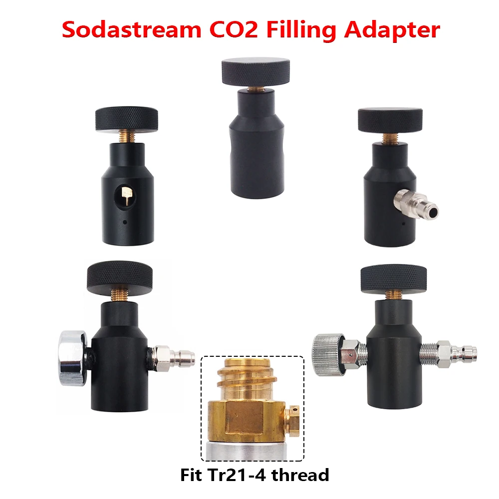 Adapter Refill Sodastream | Soda Paintball Tank Adapter | Cylinder ...