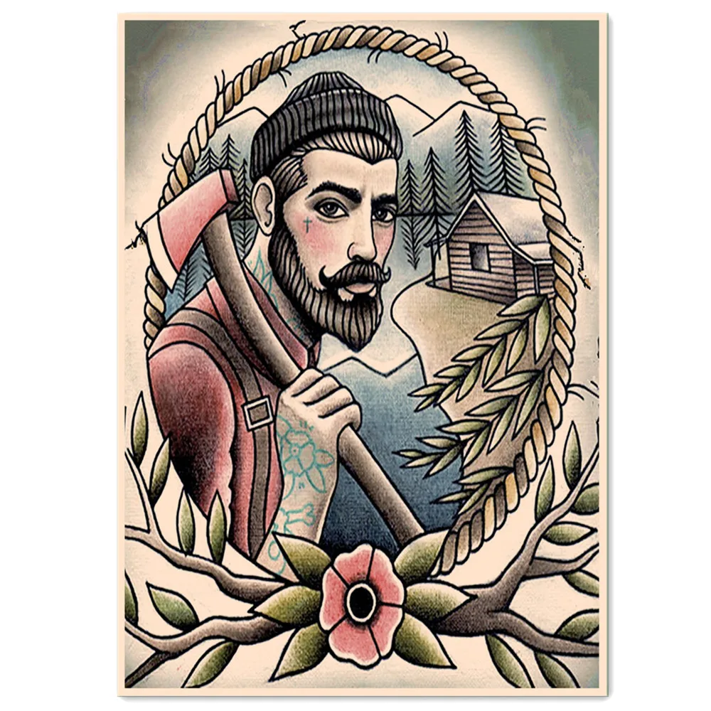 Lumberjack Art