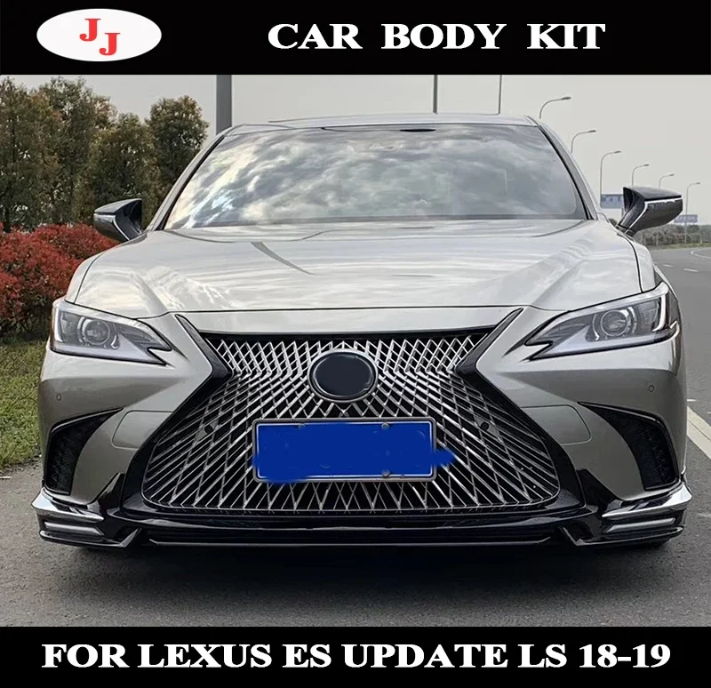 Car-Body-Kit-Front-and-rear-Bumper-Lip-Guard-For-Lexus-ES-200-300-2019 ...