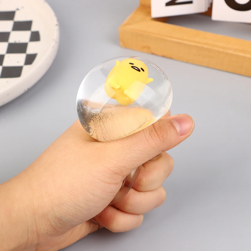 Cute-Clear-Egg-Stress-Relief-Ball-Toy-Transparent-Stretch-Elastic-Ball ...