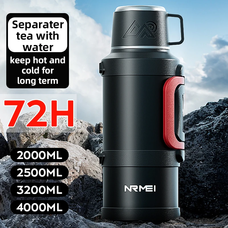 Stainless-Steel-Insulated-Water-Bottle-with-Handle-Outdoor-Portable ...