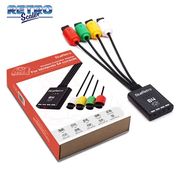 RetroScaler BlueRetro Wireless Game Controller Adapter For Nintendo 64 ...