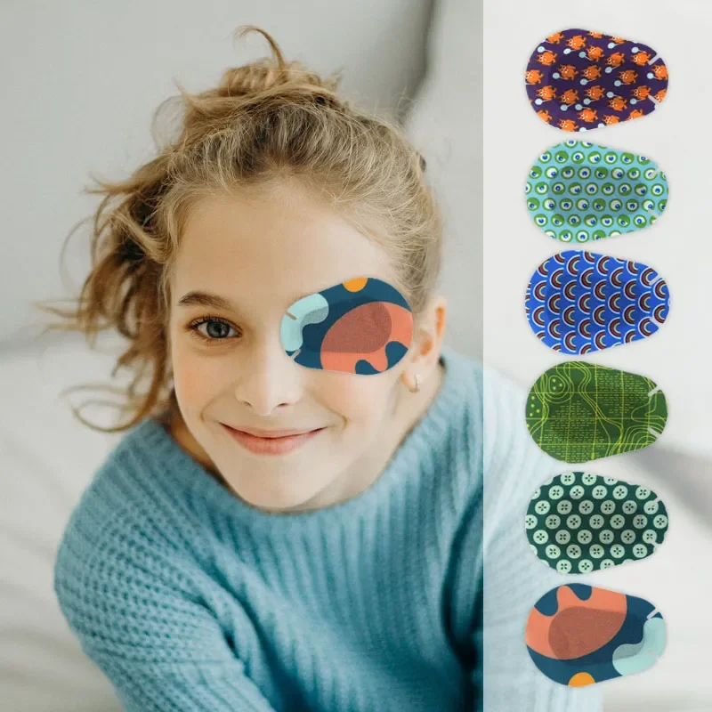 60Pcs-Colorful-Elastic-Cloth-Amblyopia-Eye-Patch-Band-Aid-Disposable ...
