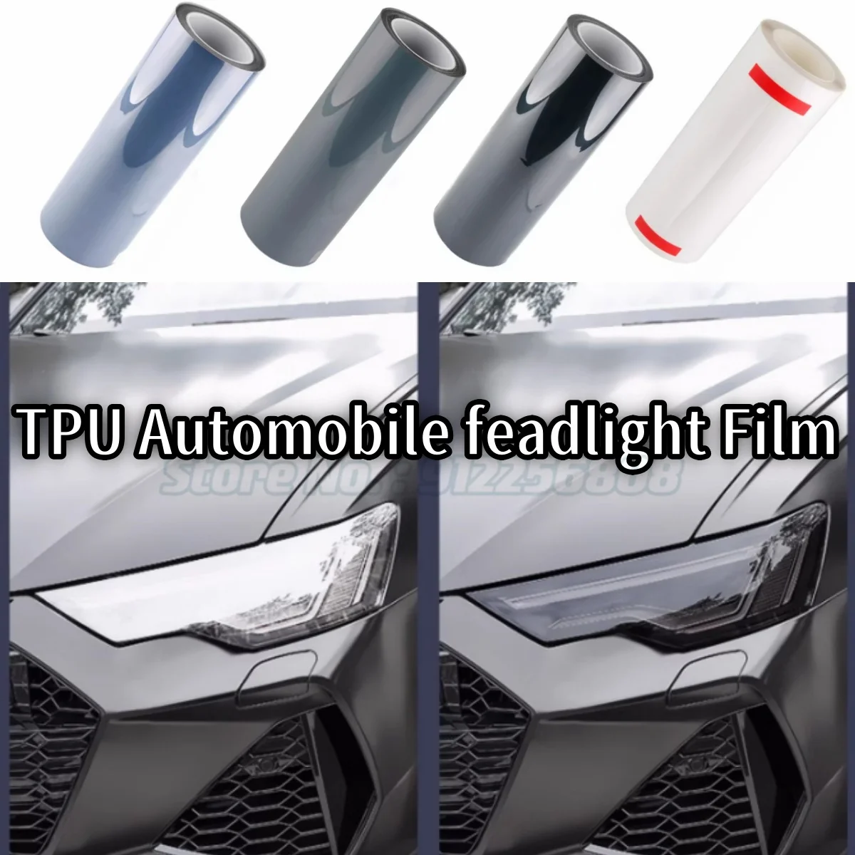PPF-Paint-Protection-Photochromic-Film-UV-Color-Change-Headlight ...