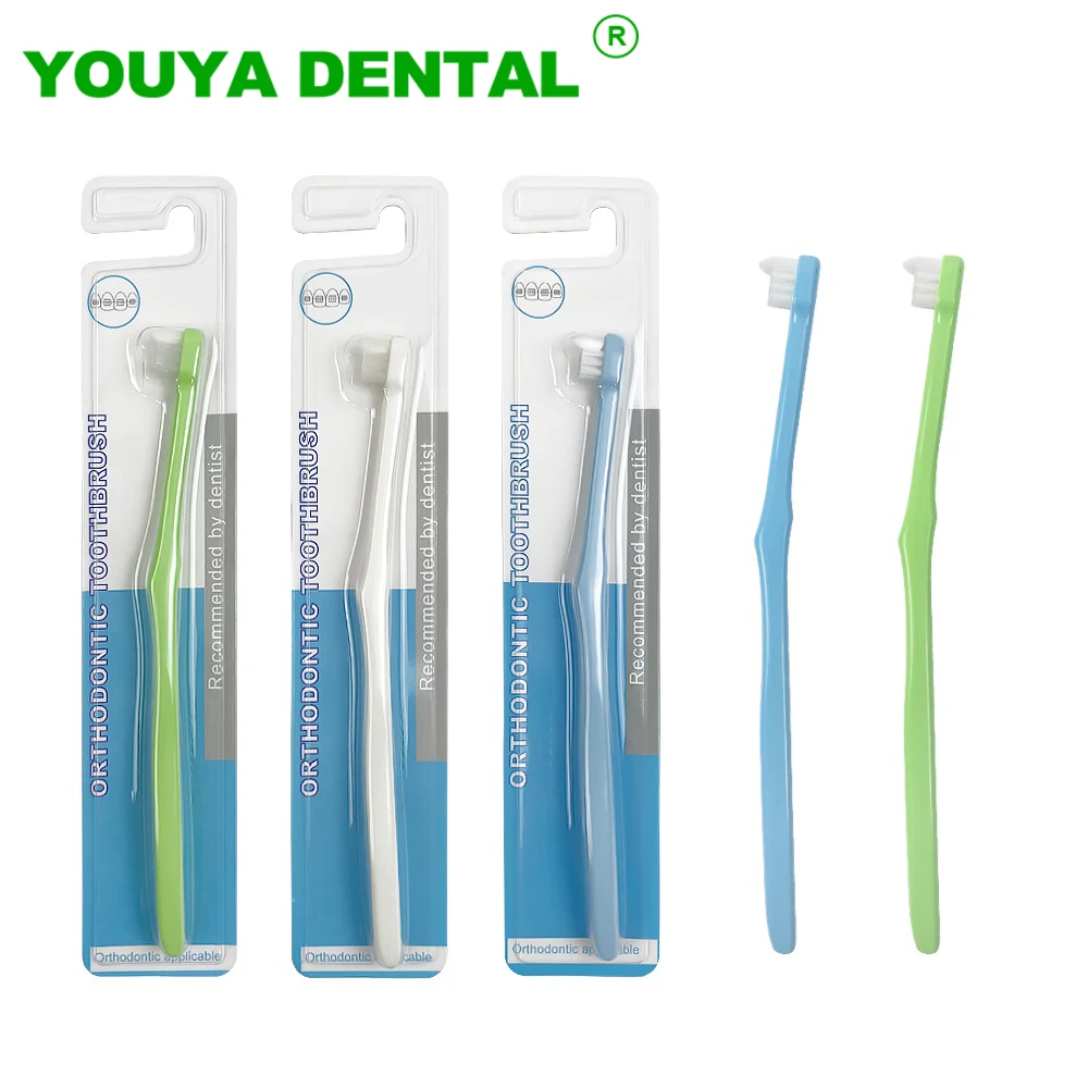 5pcs-Orthodontic-Toothbrush-Small-Head-End-Tuft-Toothbrush-Tiny-Compact ...