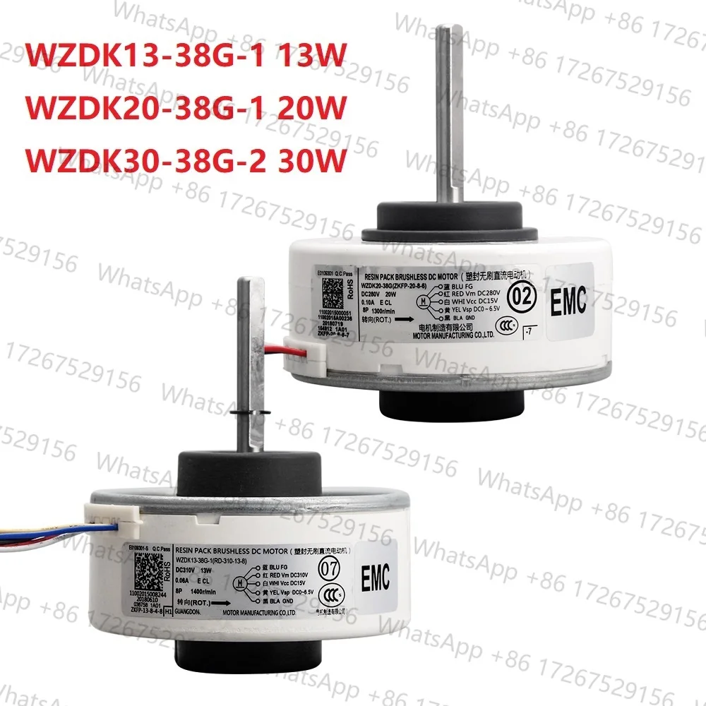 Original New 13W 20W 30W Resin Pack Brushless DC Motor WZDK13-38G-1 ...