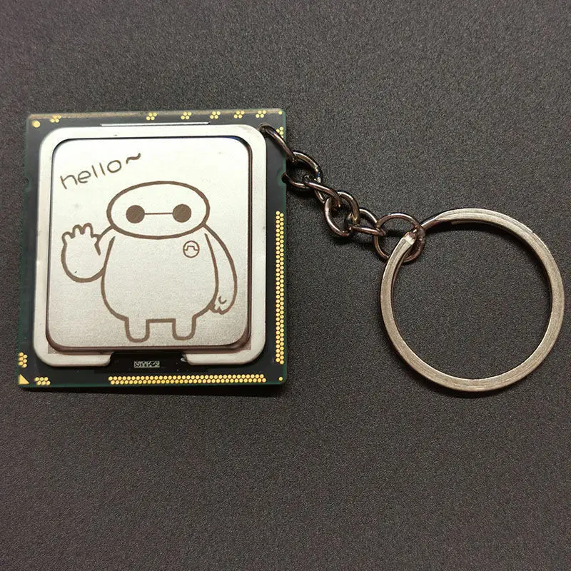 keychain-cpu-Key-Chain-Pattern-DIY-Personalized-Creative-Pendant-for ...