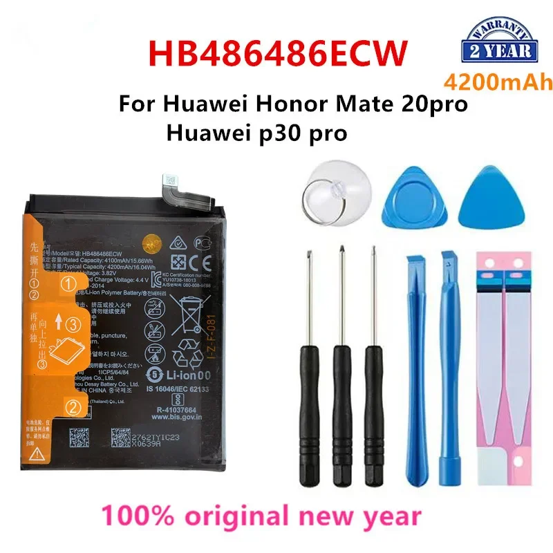 Bateria-do-telefone-Huawei-100-original-hb486486ecw-4200mah-baterias ...
