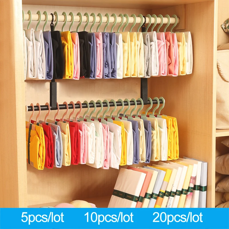 Wardrobe Storage Box Accessory | Clothes Organizer Storage Box - Hanger ...