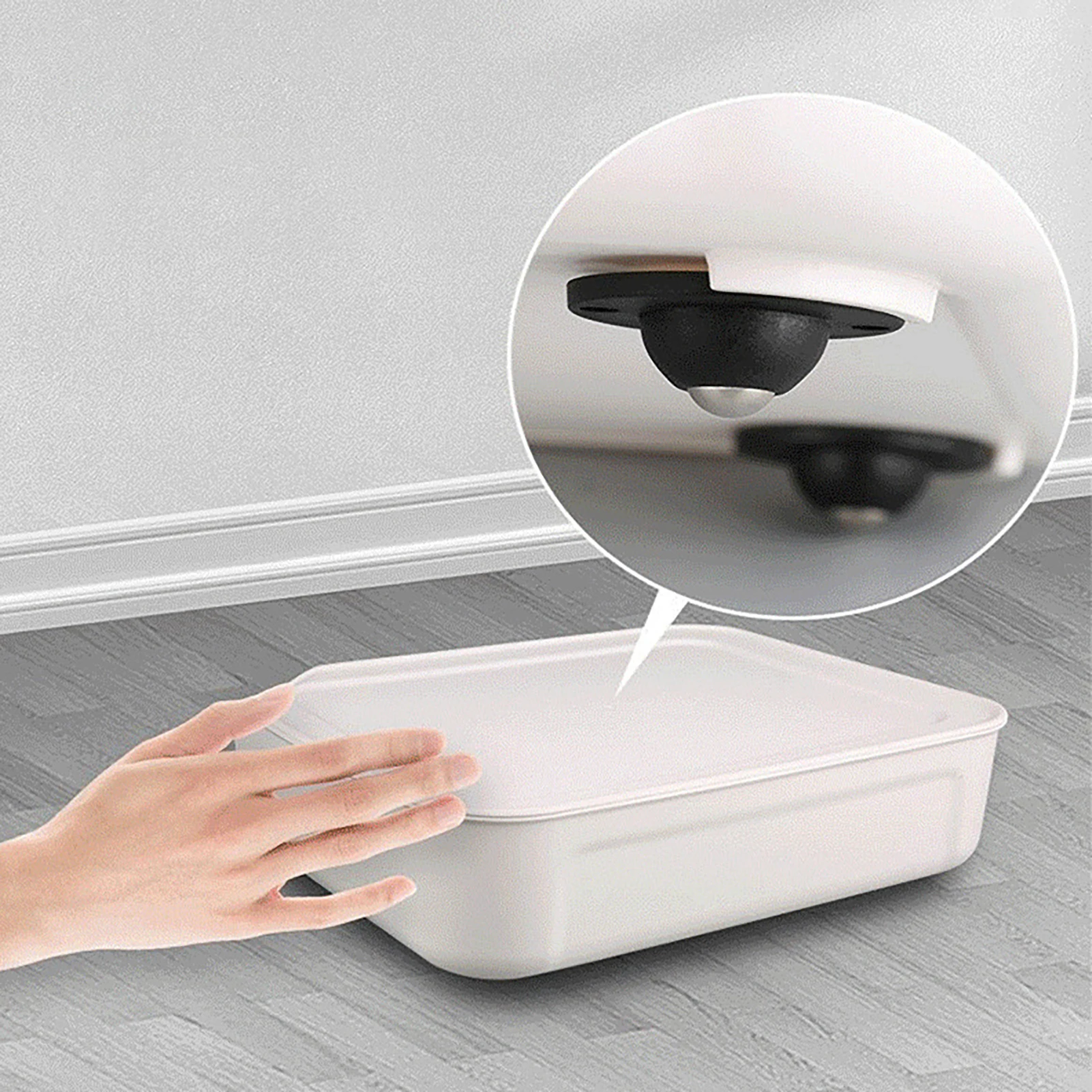 Swivel-Mini-Adhesive-Wheel-Rollers-Sticky-Pulley-Smooth-Mini-Wheel ...