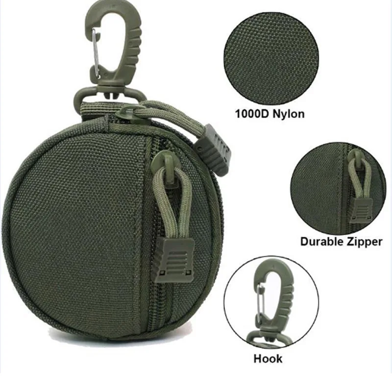 1000D Tactical Wallet Pocket Military Accessory Bag Portable Mini Money ...