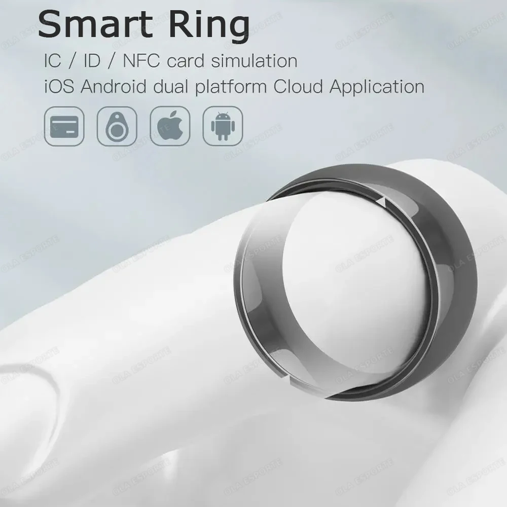 Anillo-inteligente-NFC-2024-Monitor-de-salud-6-tarjetas-RFID-128-GB ...