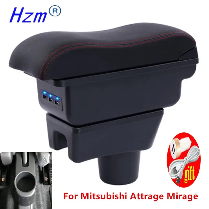 Car-Armrest-Box-For-Mitsubishi-Attrage-Mirage-Space-Star-2014-2015-2016 ...