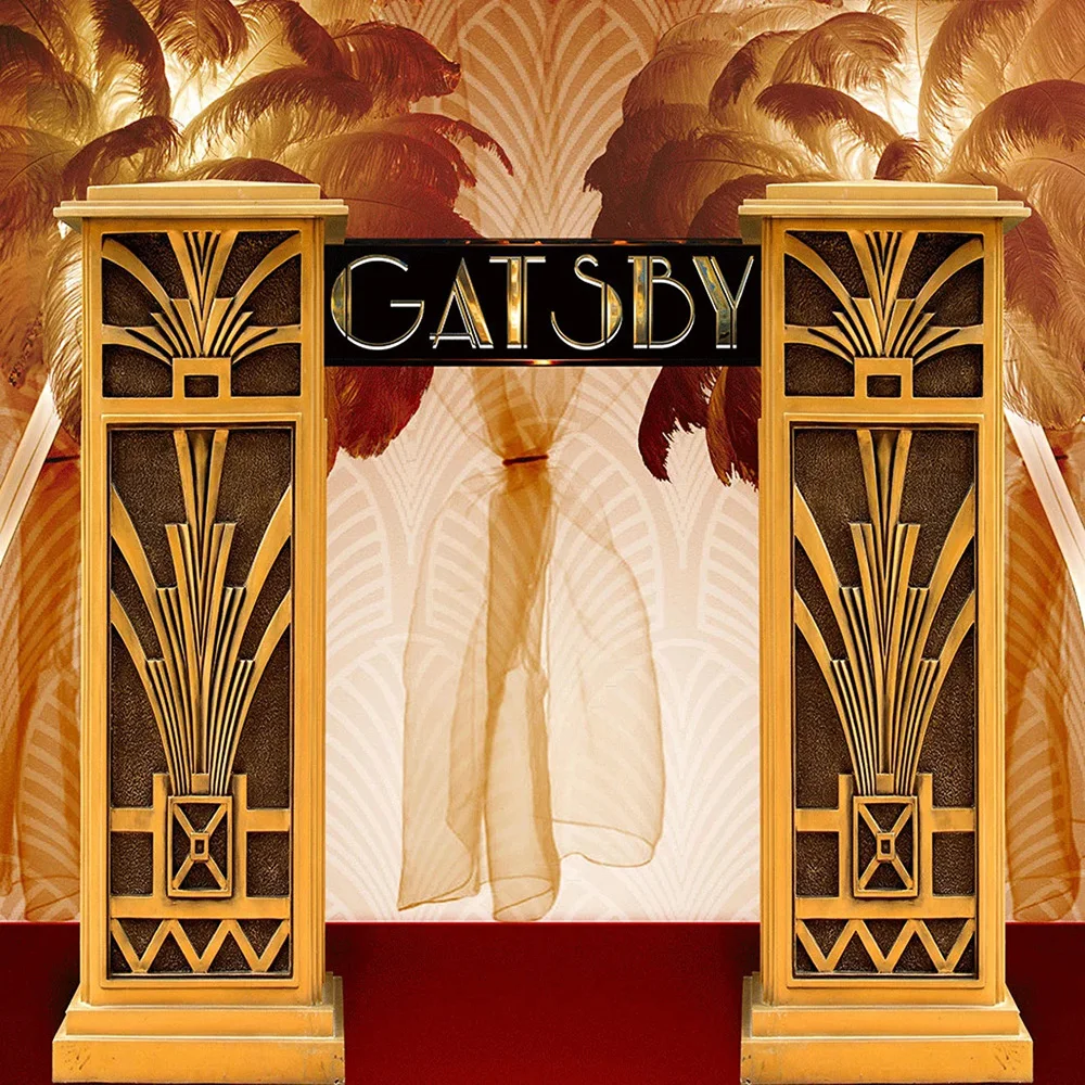 Great Gatsby 1920s Decor Wedding | Gatsby Party Background ...