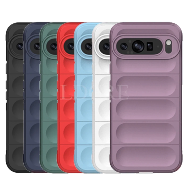 For-Google-Pixel-9-Pro-Case-Silicone-Cover-Pixel-9-Pro-Cover-Shockproof ...