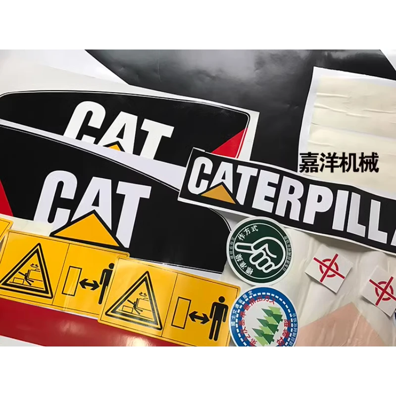 For-Caterpillar-cat-excavator-sticker-cat200-307-308-312-320-336-339b-C ...