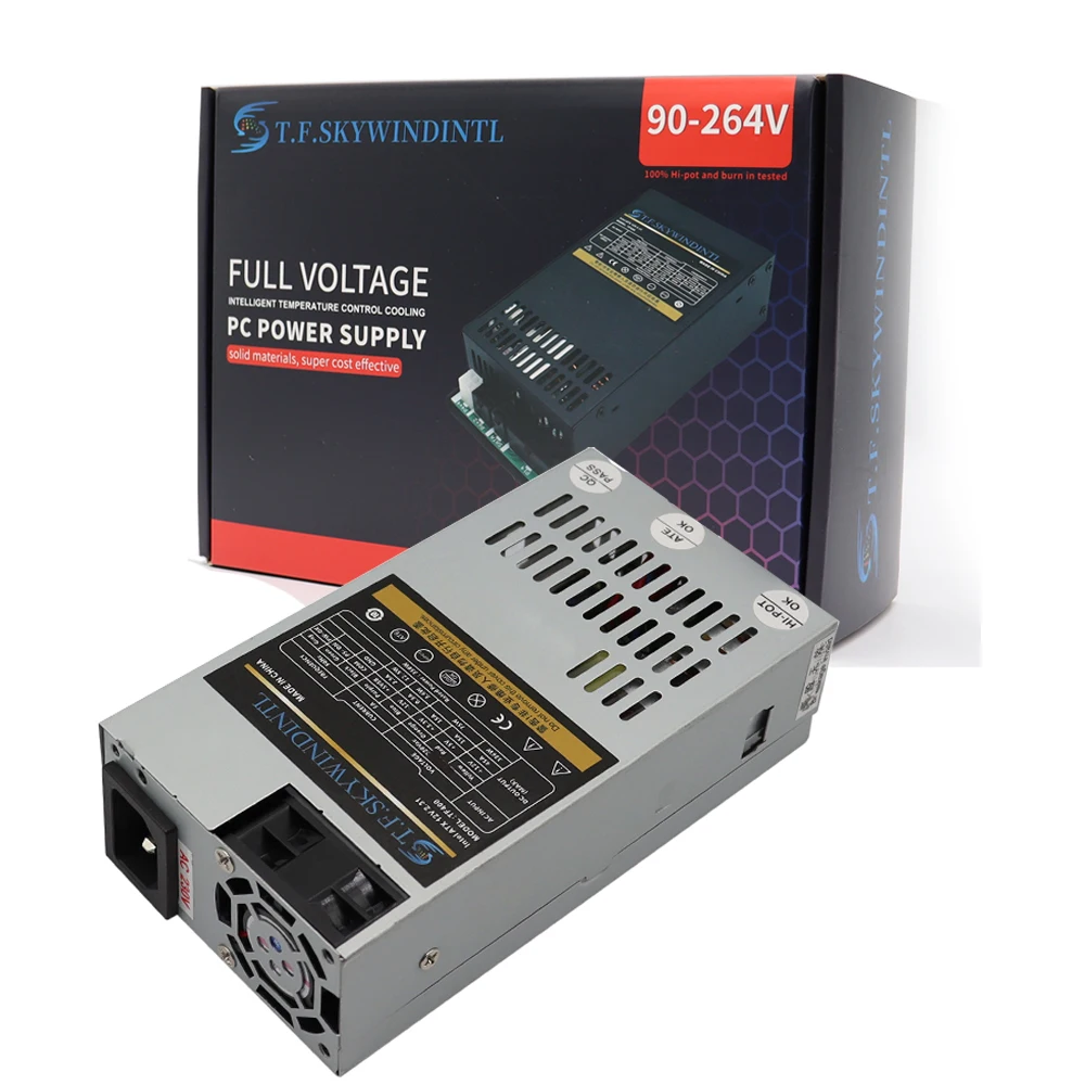 1U 350W Power Supply FLEX HTPC for NAS POS Cash Register ATX Shuttle ...