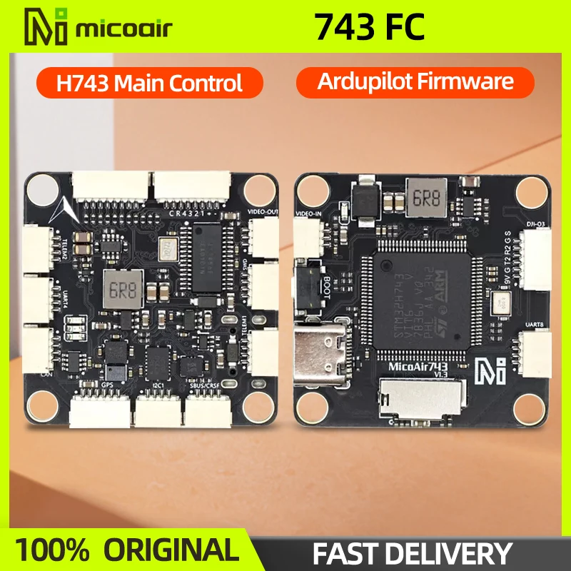 MicoAir 743 Flight Controller H743 FC H743 Main Control 4in1 Supports ...