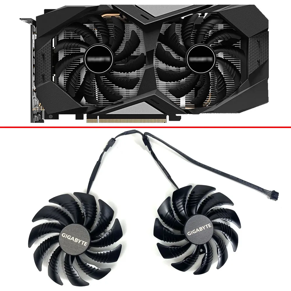 New 87MM T129215SU Cooler Fan Replacement For Gigabyte RTX 1650 1660 ...
