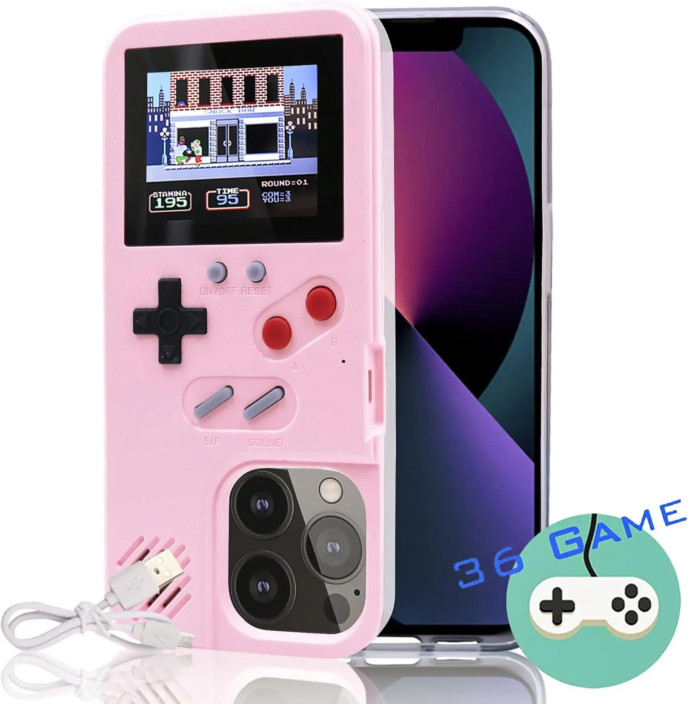 Gameboy-Phone-Case-Game-Console-with-36-Classic-Game-Color-Display-Playable-Video-Games-Phone ...