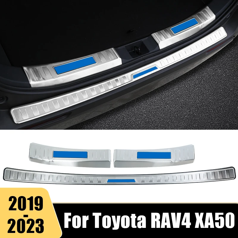 For-Toyota-RAV4-XA50-2019-2021-2022-2023-RAV-4-Hybrid-Stainless-Car ...