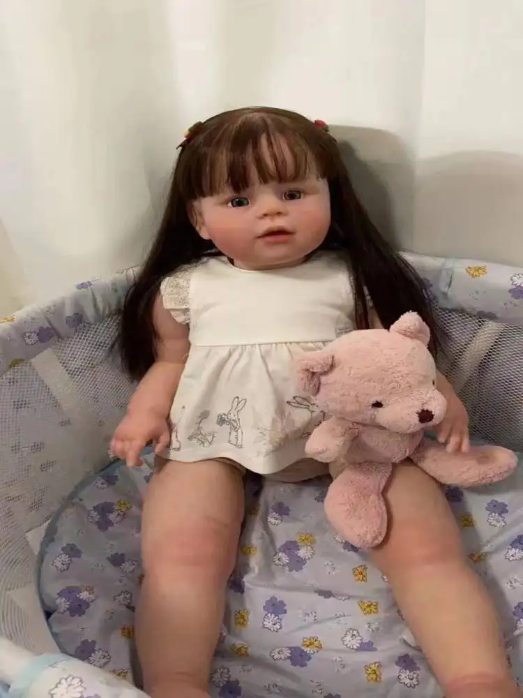 Hotsale 28inch Huge Reborn Doll Doll Peggy Girl Finished Hand-made Doll ...