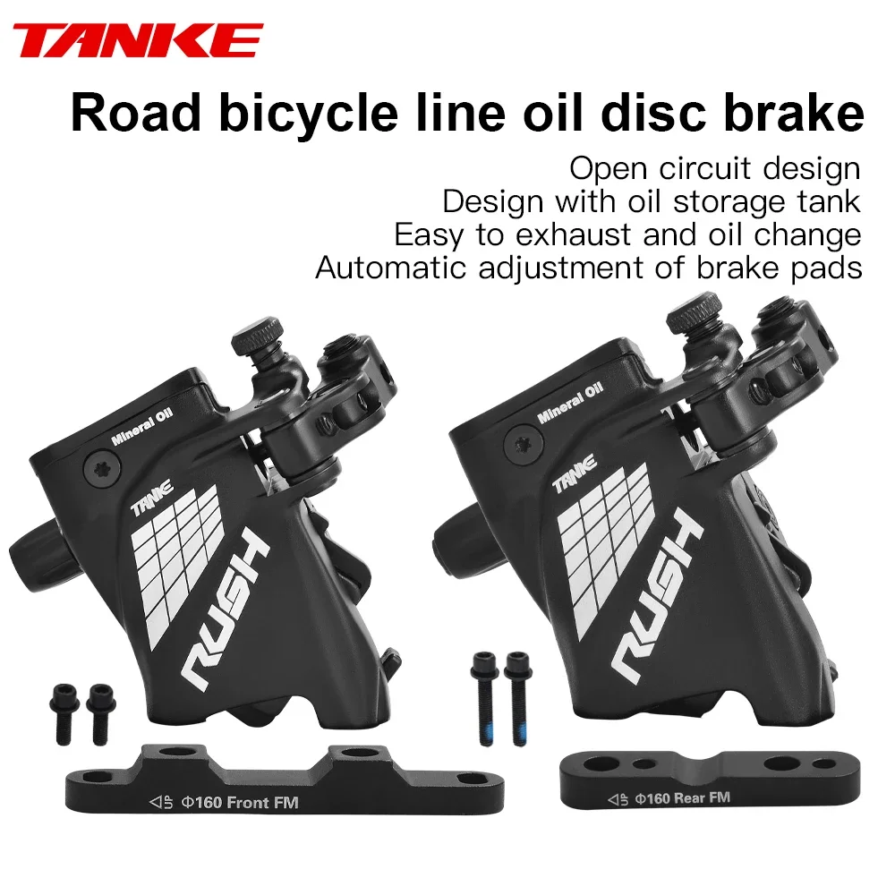 TANKE-Line-Pulling-Oil-Pressure-Calipers-Hydraulic-Disc-Brake-Road-Bike ...