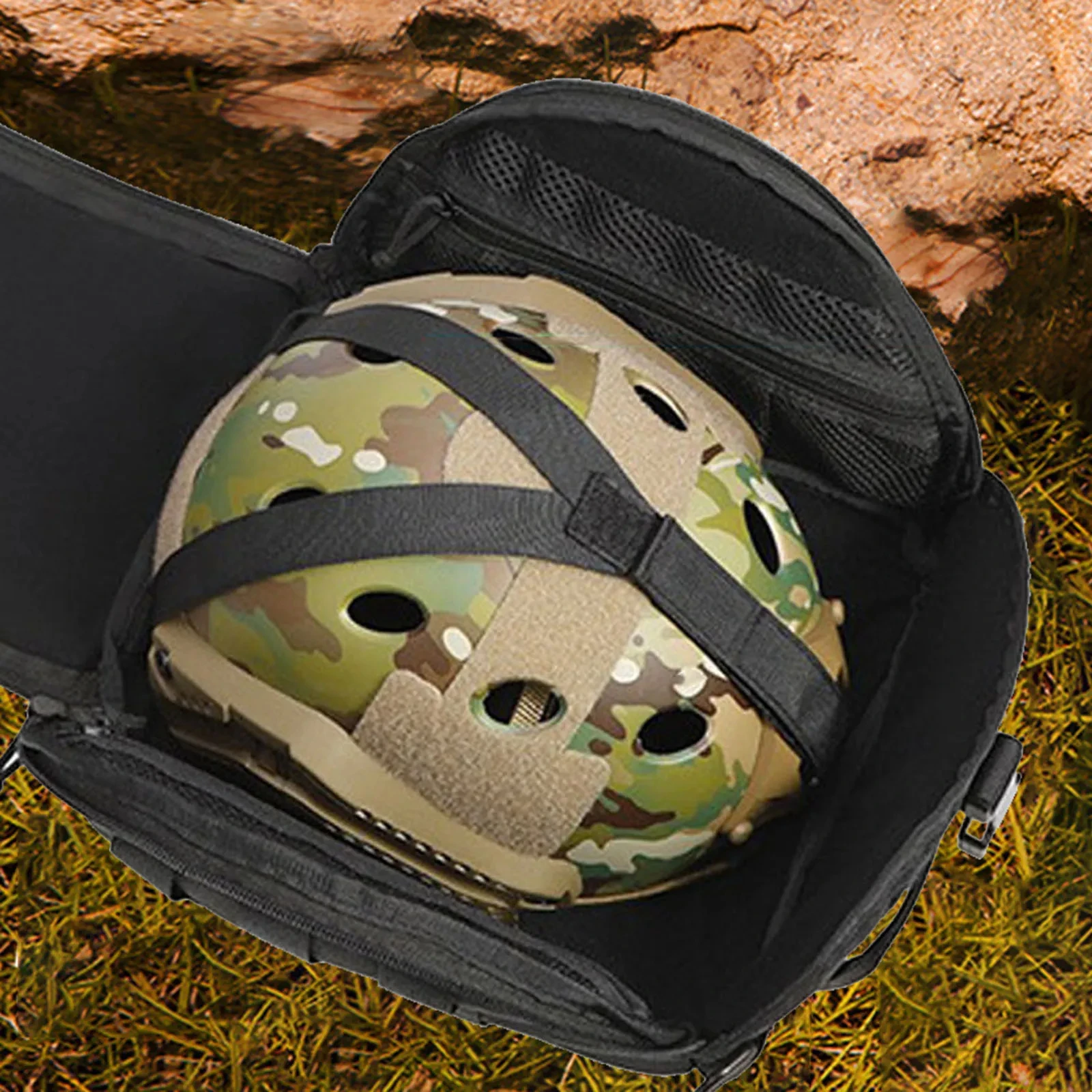 Tactical Helmet Bag,Airsoft FAST MICH Helmet Storage Bag,Mask CoverBag ...