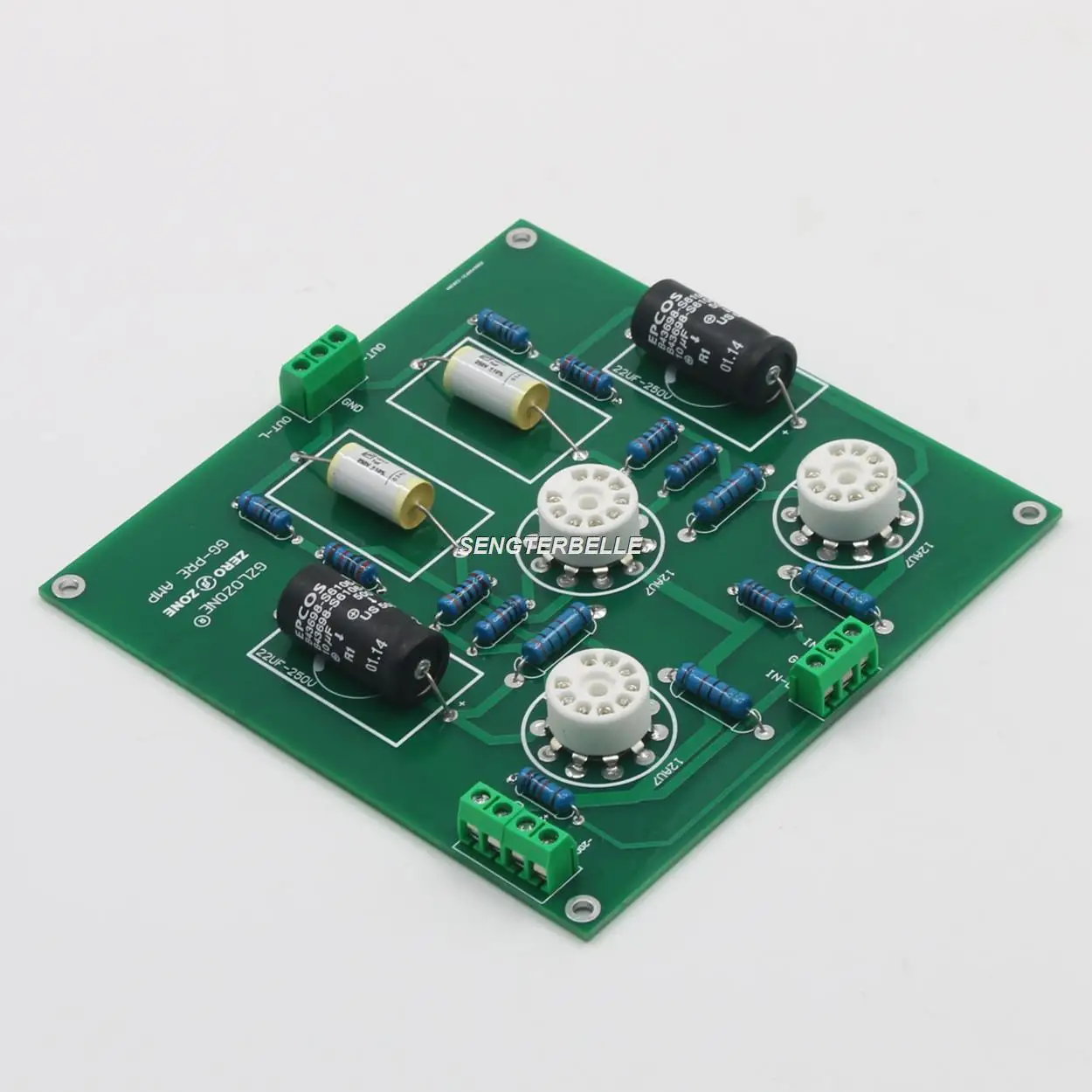 Hifi Diy Vacuum Tube Buffer Preamp Board / Kit / Pcb Base On Ground ...