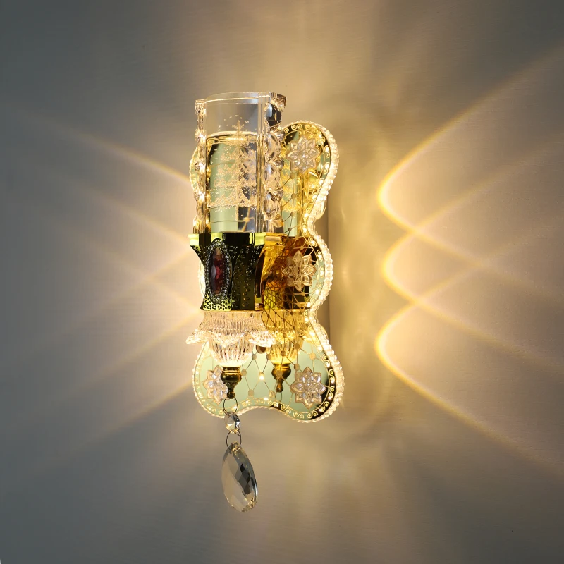 Crystal-Wall-Sconce-K9-Crystal-Bathroom-Vanity-Wall-Light-Fixtures-Gold ...