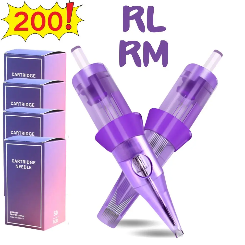 50-100-200pcs-Round-Magnum-Tattoo-Needle-Cartridge-Bugpin-Tattoo ...