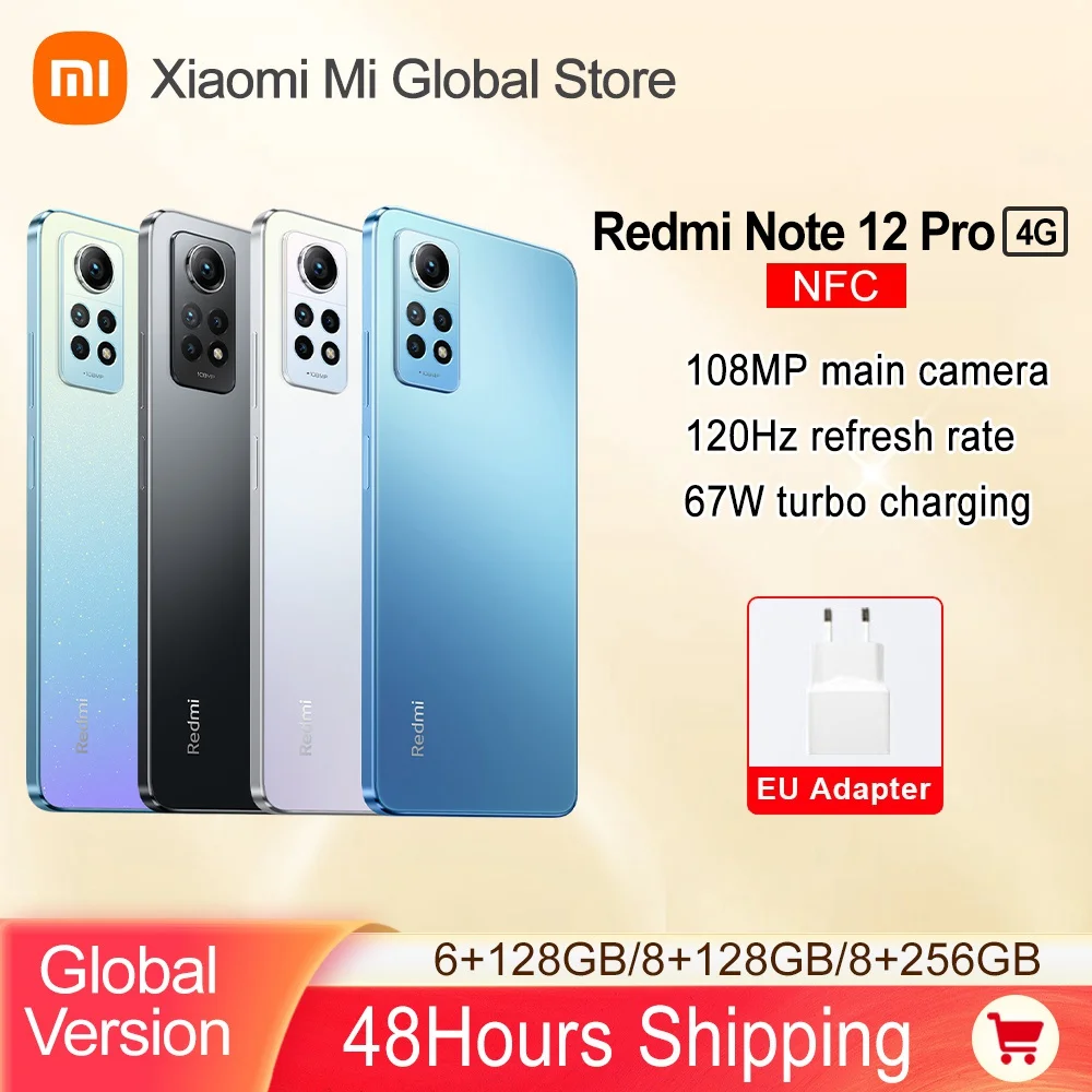 Xiaomi-Smartphone-Redmi-Note-12-Pro-versi-n-Global-4G-NFC-pantalla ...
