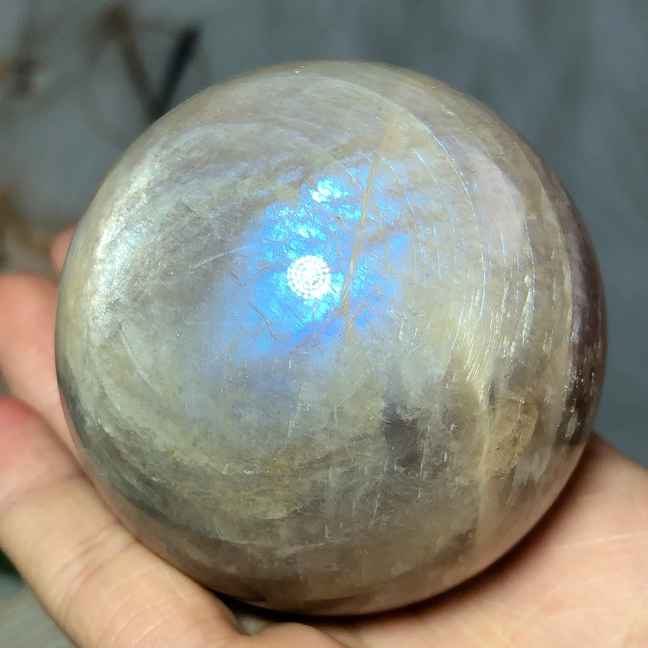 Natural-Crystals-Moonstone-Blue-Flash-Sphere-Healing-High-Quality ...