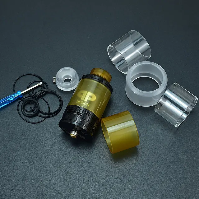 QP Designs Fatality RTA Tank 28mm Atomizers RTA Top Adjustable airflow ...