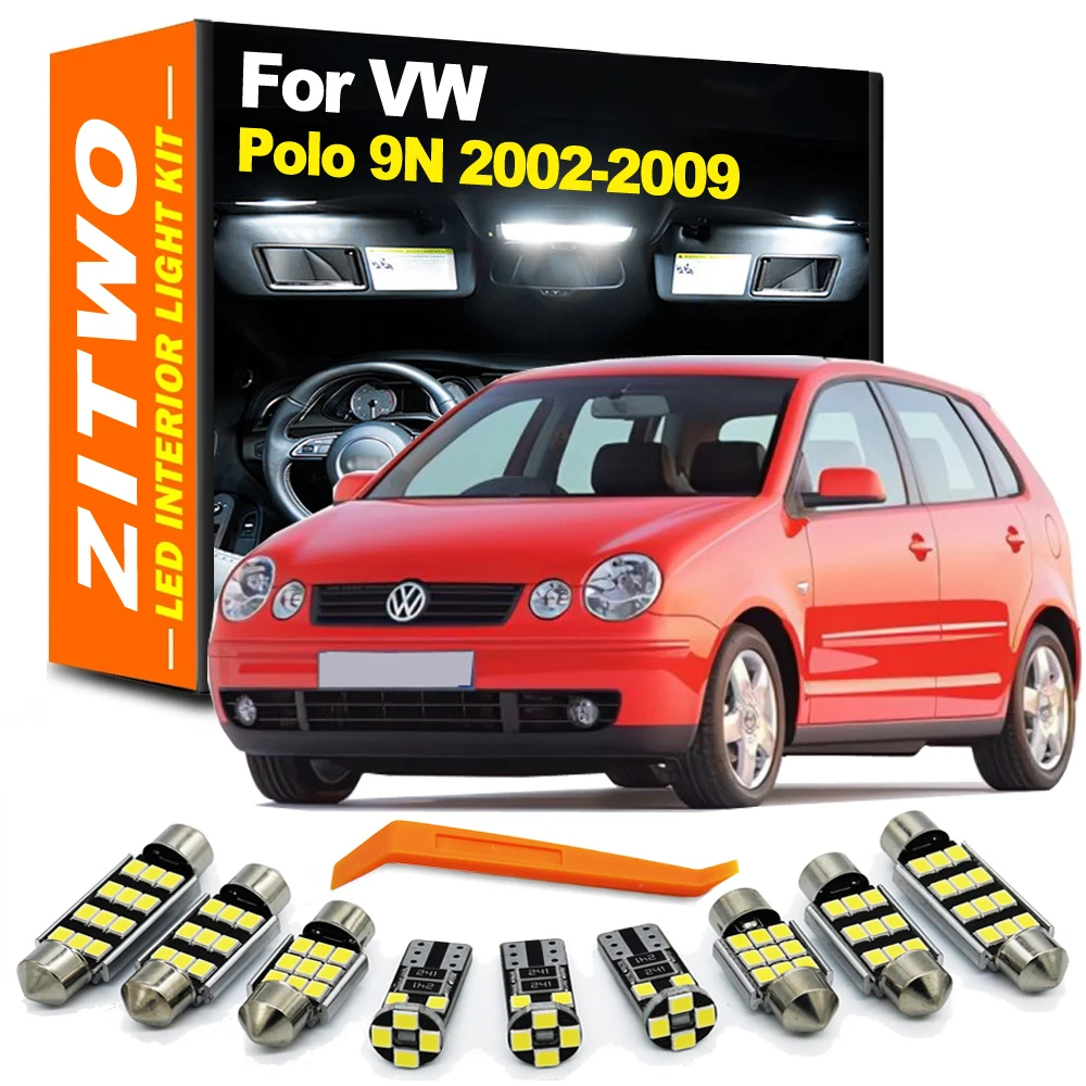 ZITWO-10Pcs-LED-Interior-Dome-Reading-Trunk-Light-Kit-For-VW-Volkswagen ...