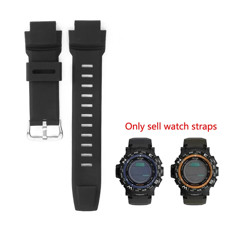 High-Quality-Silica-Gel-Men-Watch-Strap-For-CASIO-PROTREK-PRG-250-260 ...