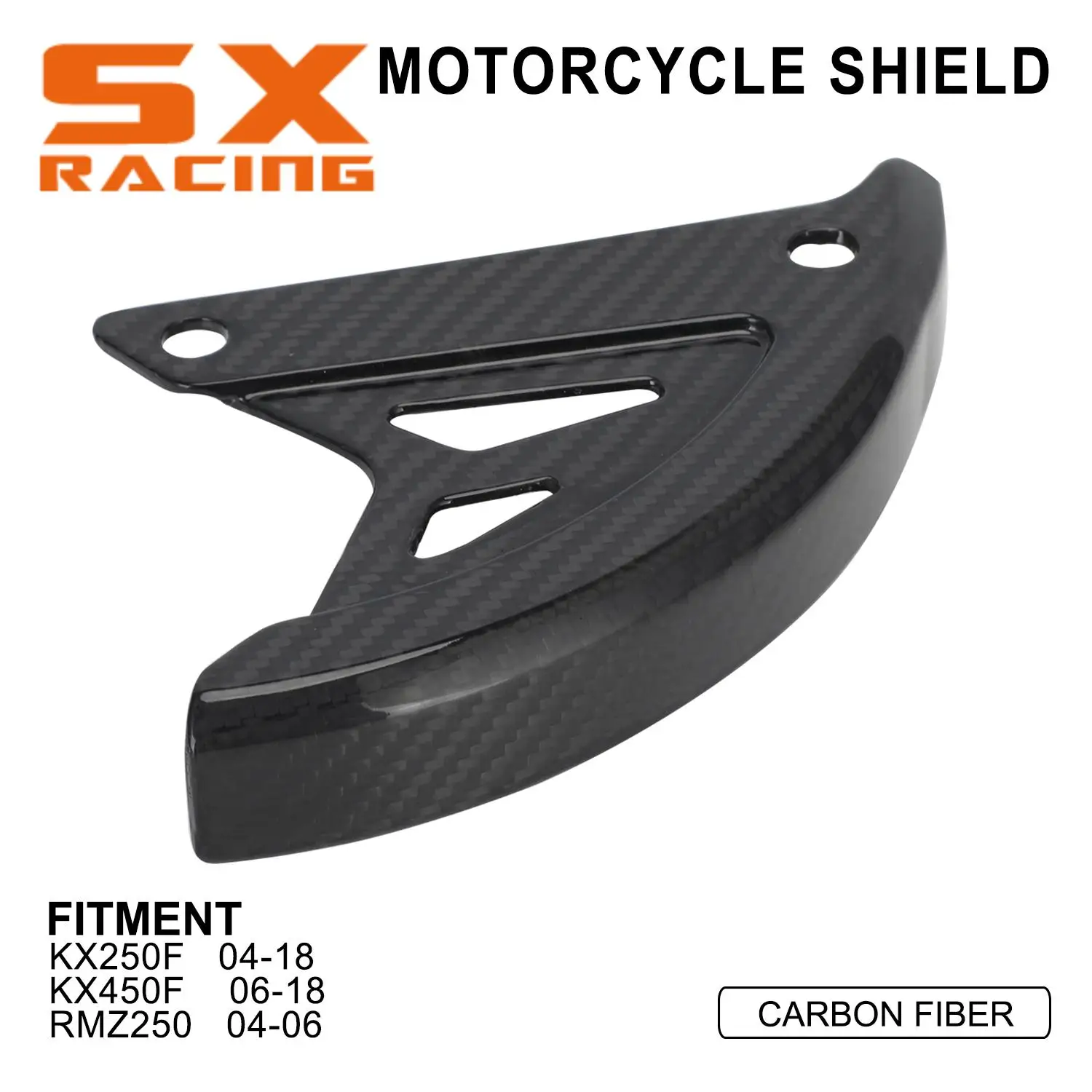 Funparts-Motorcycle-Rear-Disc-Guard-For-KAWASAKI-KX250F-2004-2018 ...