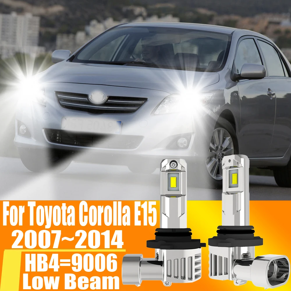 2pcs HB4 9006 Led Headlight Fog Light Low Beam Car Bulb High Power ...