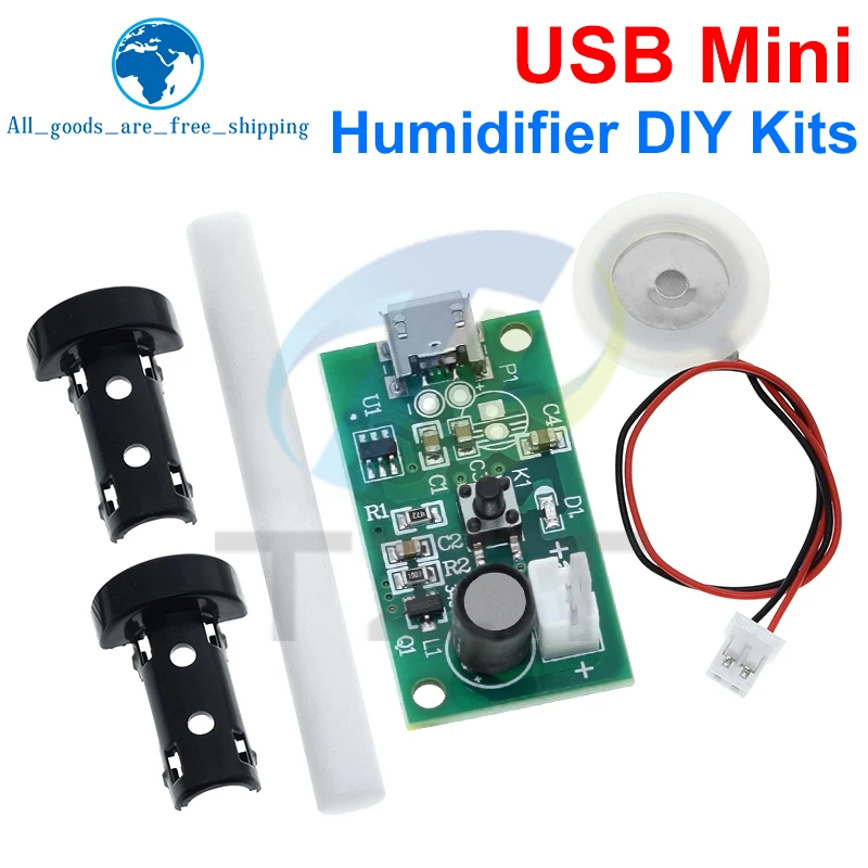 USB-Mini-Humidifier-DIY-Kits-Mist-Maker-and-Driver-Circuit-Board-Fogger ...