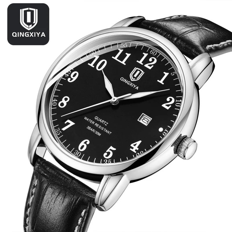 QINGXIYA Business Men Watch Top Brand Luxury Waterproof Sport Mens ...