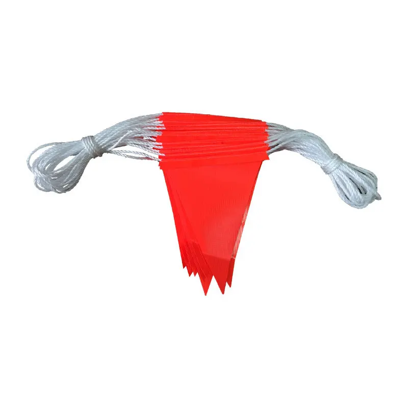 30 Meters Hard Rope With PVC Plastic Flag Banner Garlands Birthday ...