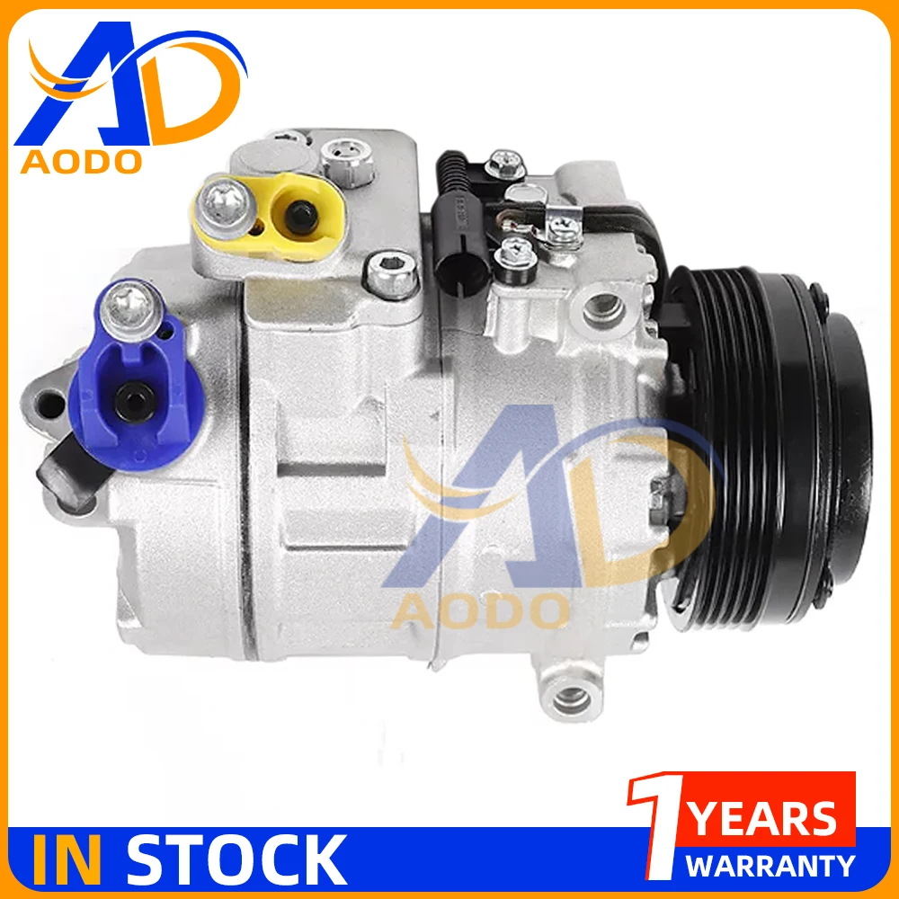 AC Compressor With Clutch For BMW 318ti 323i 325Ci 330i 525i 1.9L 2.5L ...