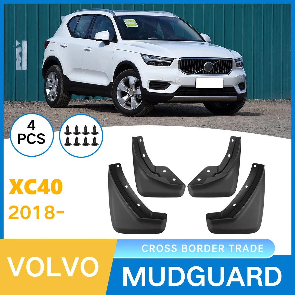 Mudguard for Volvo XC40 2018-2024 car tire mudguard modification,Front ...