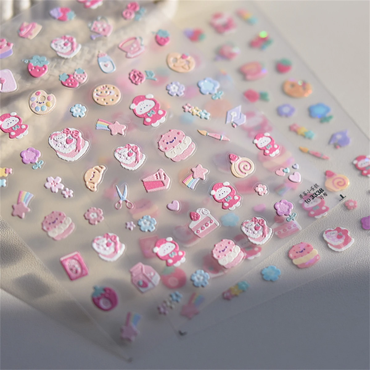 1pcs-5D-Relief-Pink-Japanese-Candy-Nail-Art-Kawaii-Stickers-Cartoon ...